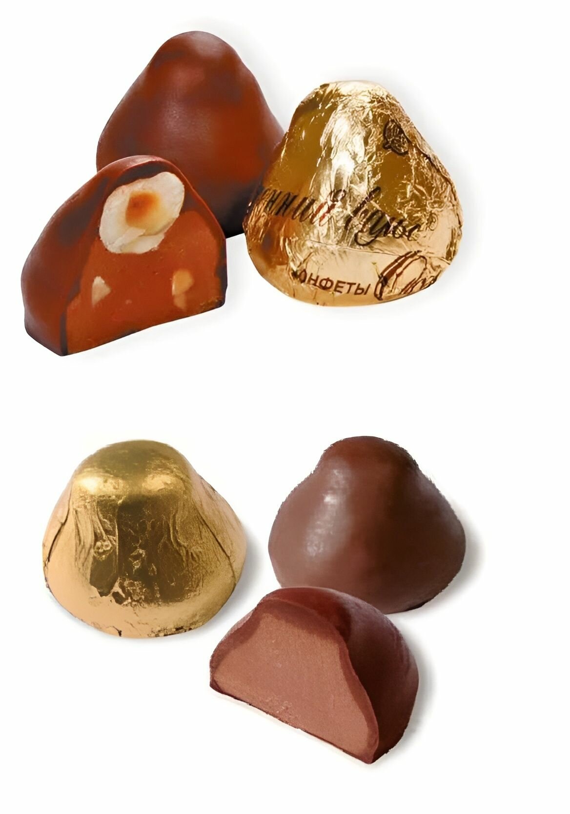 Конфеты Красный Октябрь "Осенний вальс" + "Золотые купола", шоколадные, 1 кг