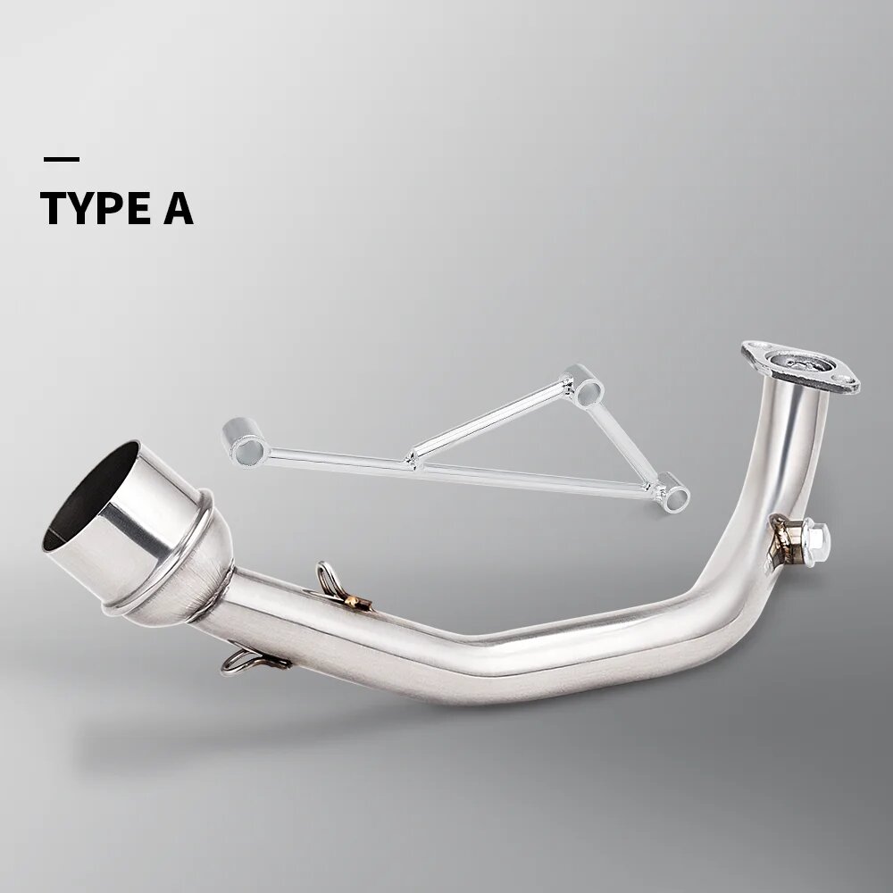 Выхлопная труба Yamaha GY6 125 GY6 150 125cc 150CC, глушитель выхлопа мотоцикла, TYPE-A