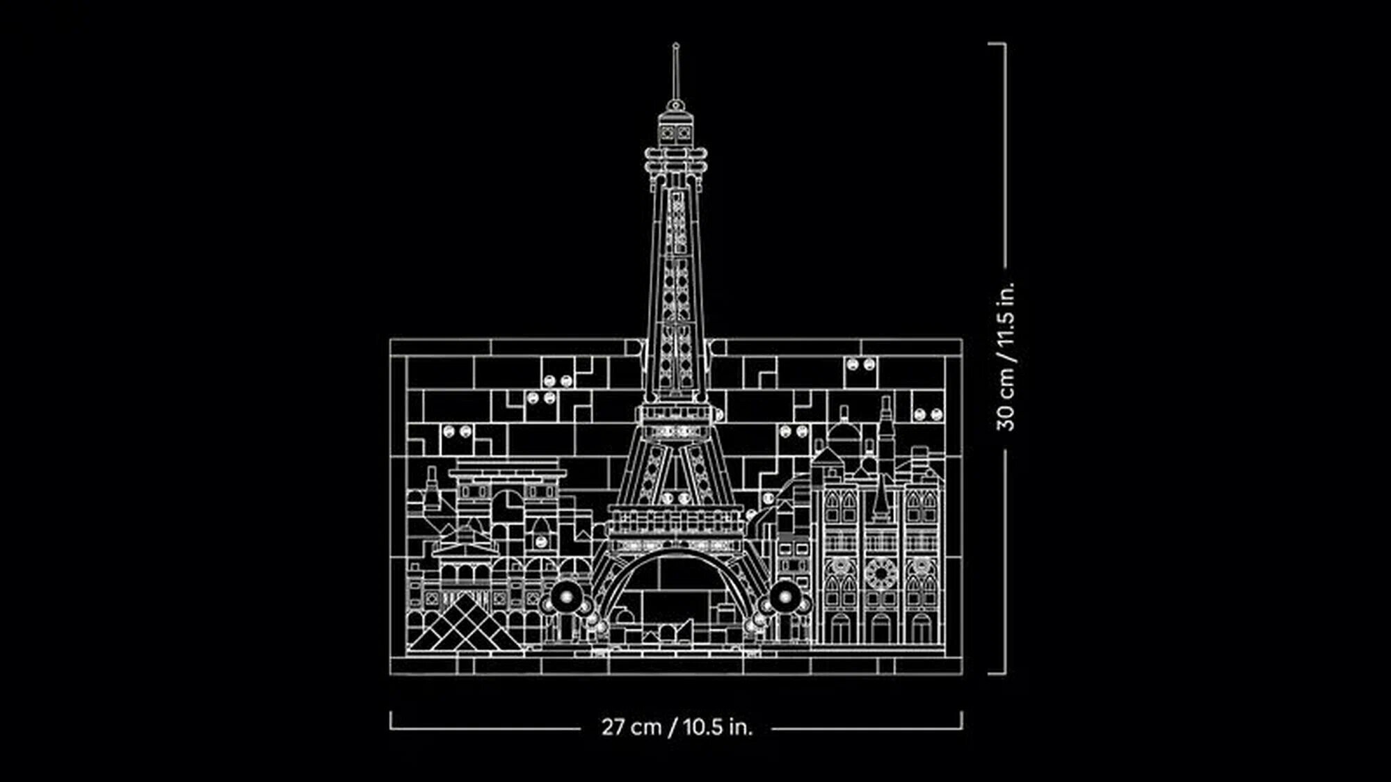 Конструктор LEGO Architecture 21064 Париж Город Любви — фото 1