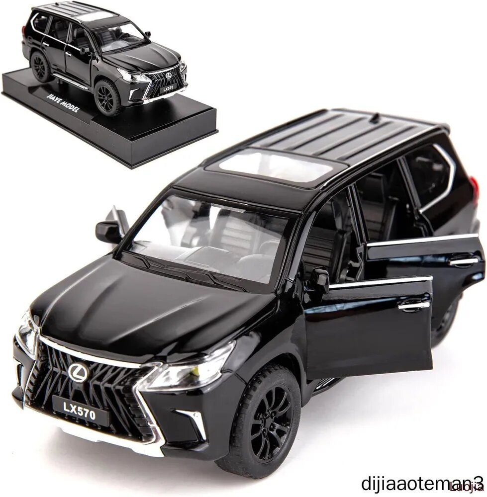Модель автомобиля Lexus LX570, модель автомобиля 1:32, подходящий для коллекции и в подарок.