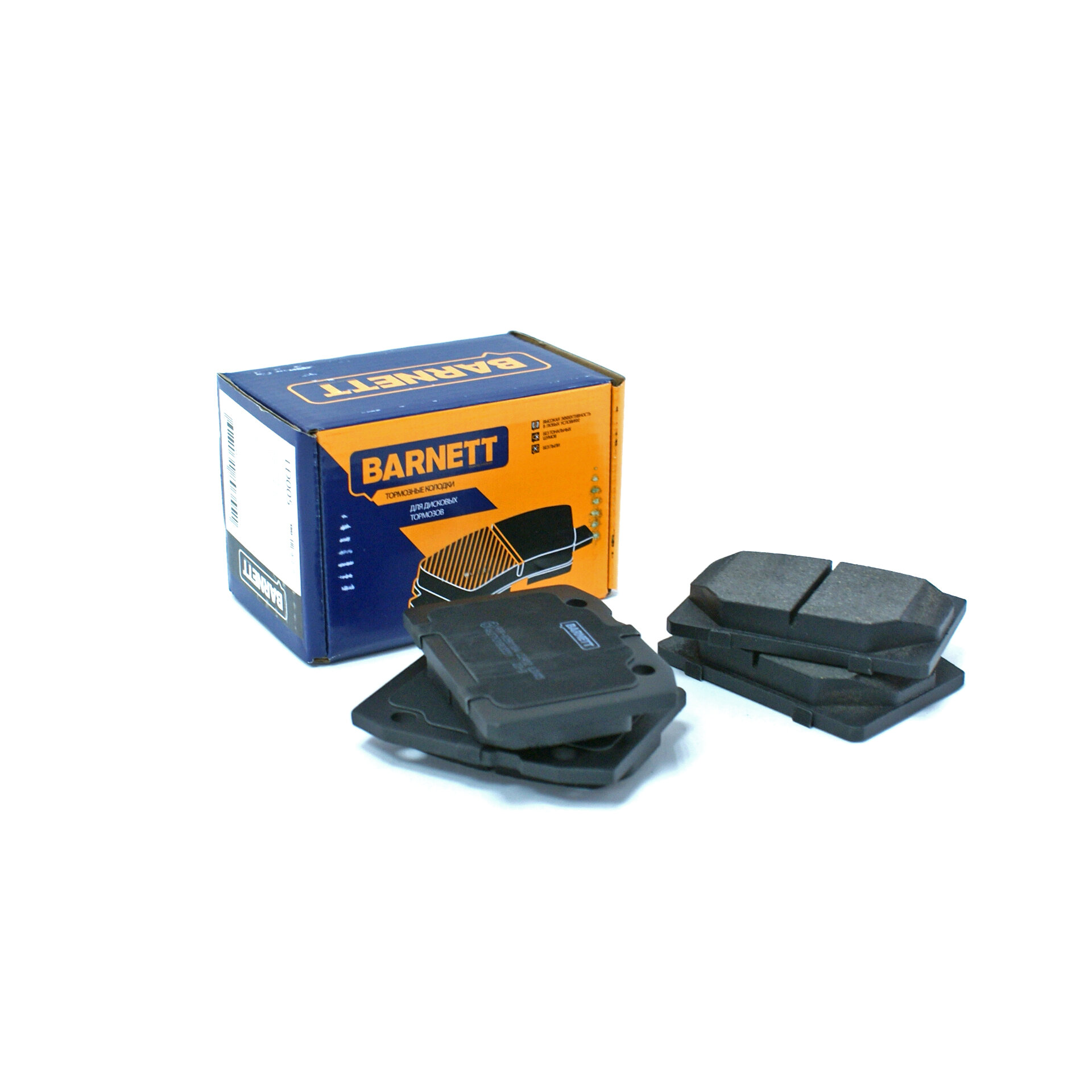Тормозные колодки BARNETT LD003 для LADA 2104