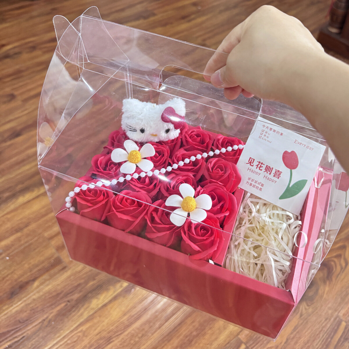 Праздничные цветочные коробки к Национальному дню и Дню святого Валентина, полуфабрикаты, пустые коробки для букетов, упаковка для цветов, материалы для свадебного декора.