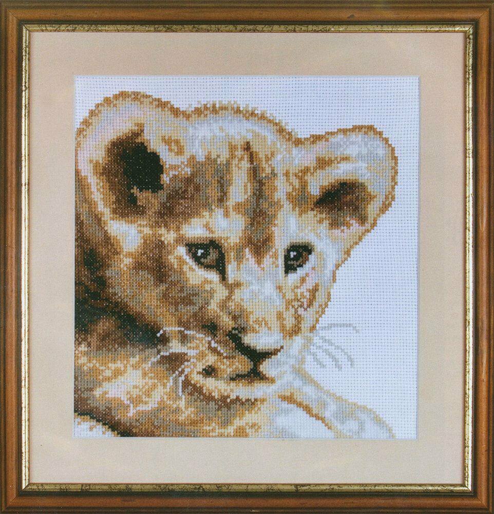Набор для вышивания PANNA "Panna Д-0260 "Львёнок" Д-0260, размер 21х21 см