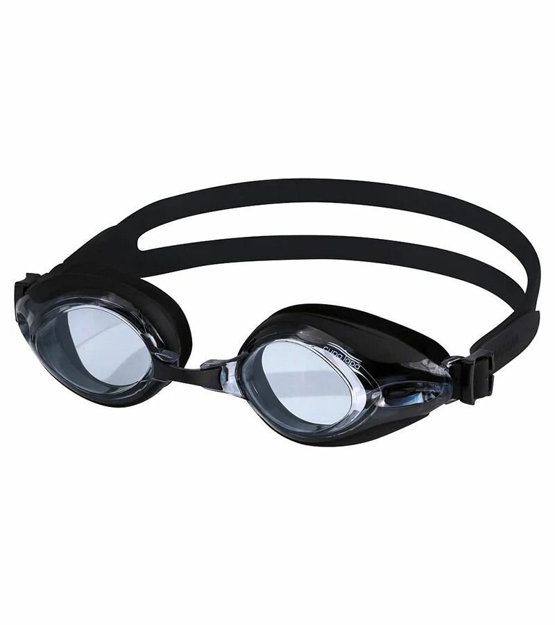 Очки для плавания Cupa Lapa LSG-555, прозрачные линзы, черный
