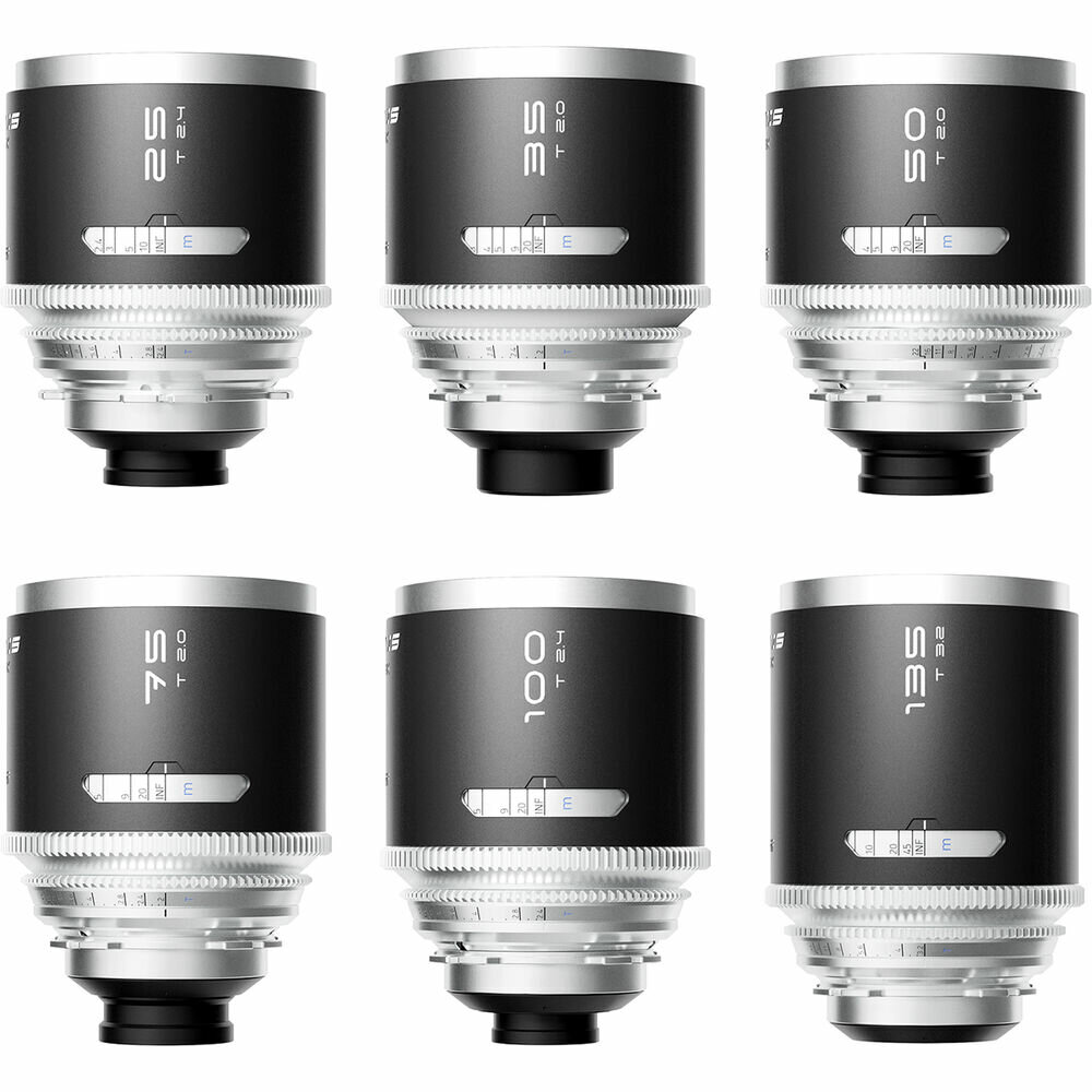 Комплект объективов BLAZAR LENS MANTIS 1.33x Anamorphic 25/35/50/75/100/135 мм (MS-6LS-PL Arri PL)