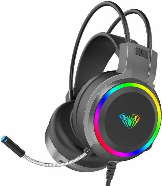 Наушники игровой AULA с микрофоном S608