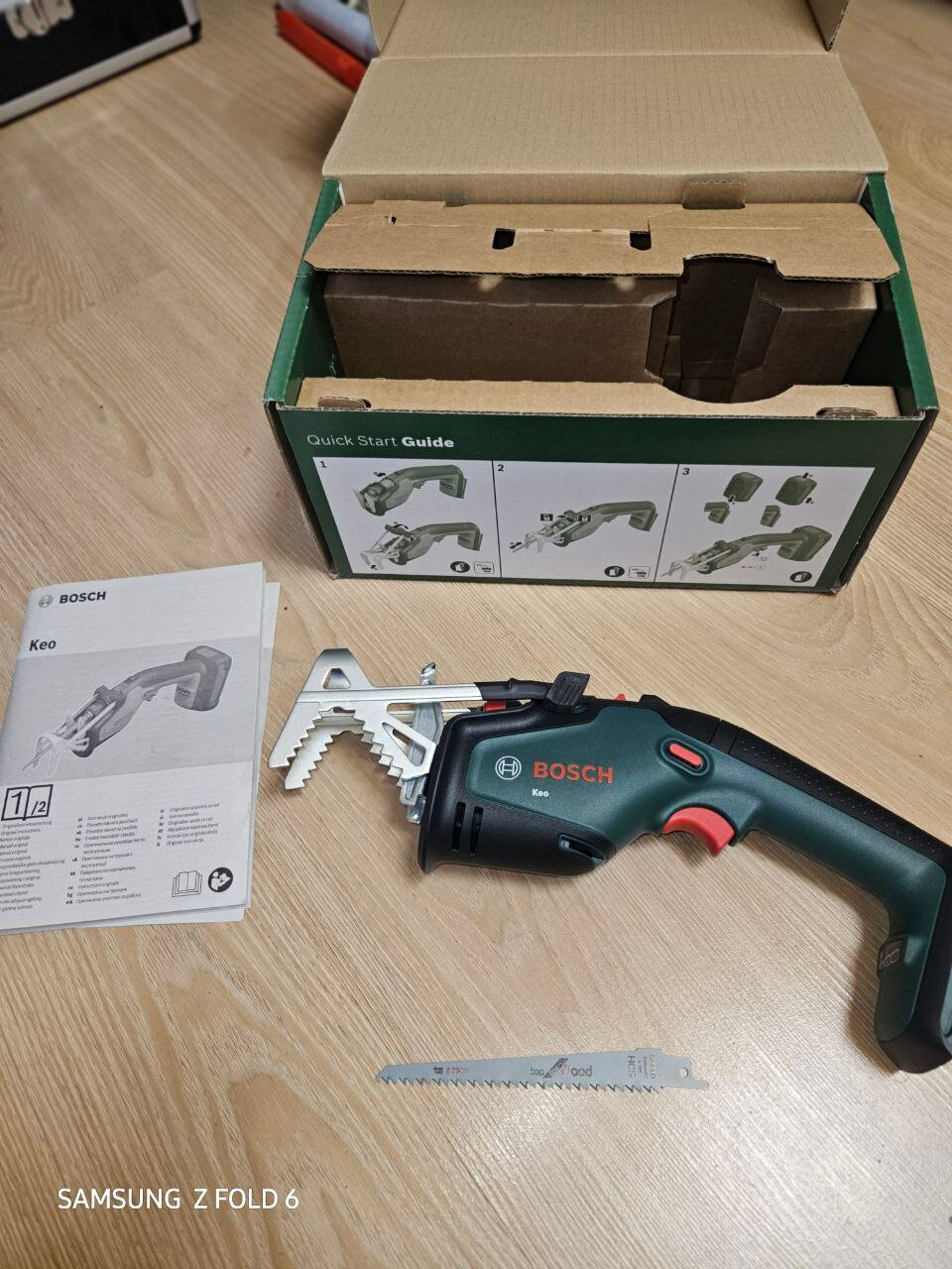 Сабельная пила, ножовка Bosch KEO 18 LI без АКБ и ЗУ аккум. 2300ходмин