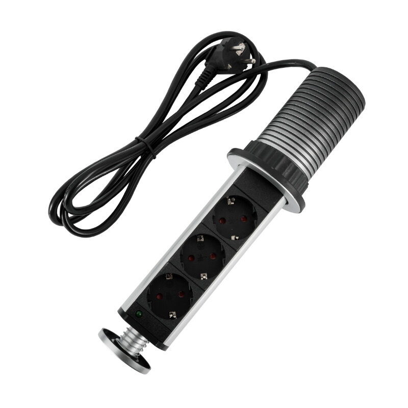 Удлинитель SkyBeam 1031 3500W/220-250V, 16A встраиваемый в столешницу