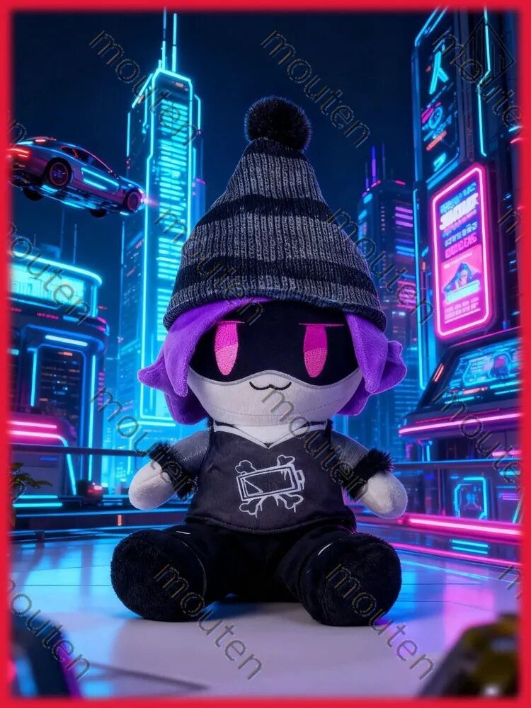 Мягкая игрушка Дроны убийцы Узи 25CM Плюшевая игрушка-антистресс, для девочек и мальчиков