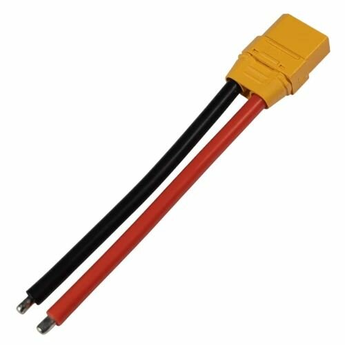 Разъем XT90H-F мама с проводом 10см 10AWG