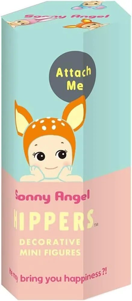 Sonny Angel HIPPERS Blind Box Figure Orange ABS Plastic Decorative Mini Figures
