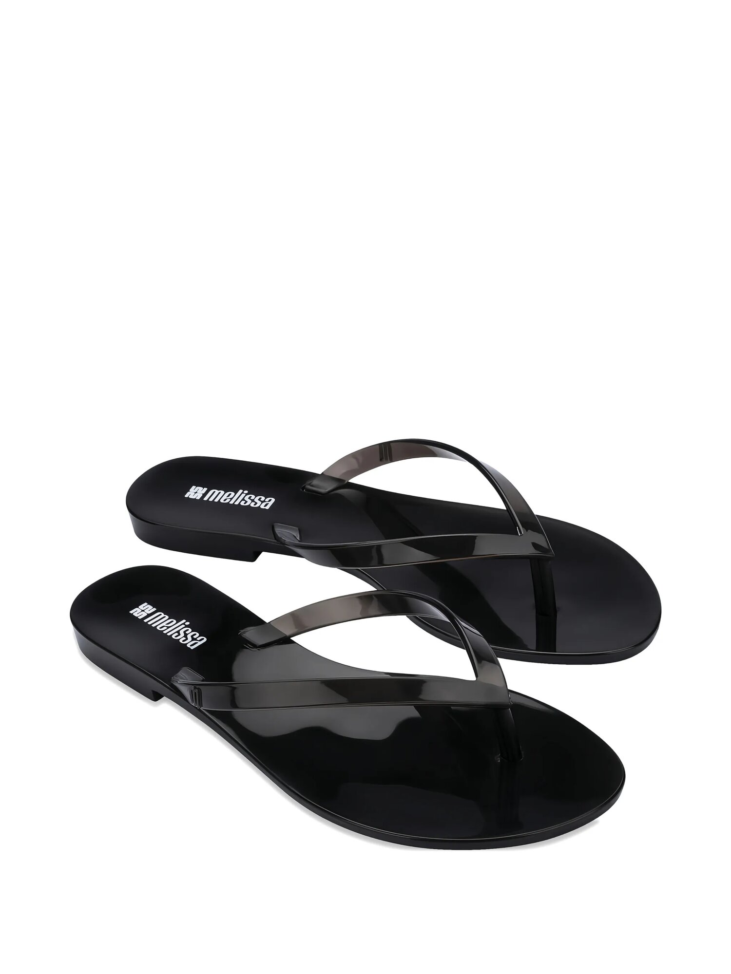 Шлёпанцы melissa Harmonic Jelly flip-flops, размер 37, белый — фото 1