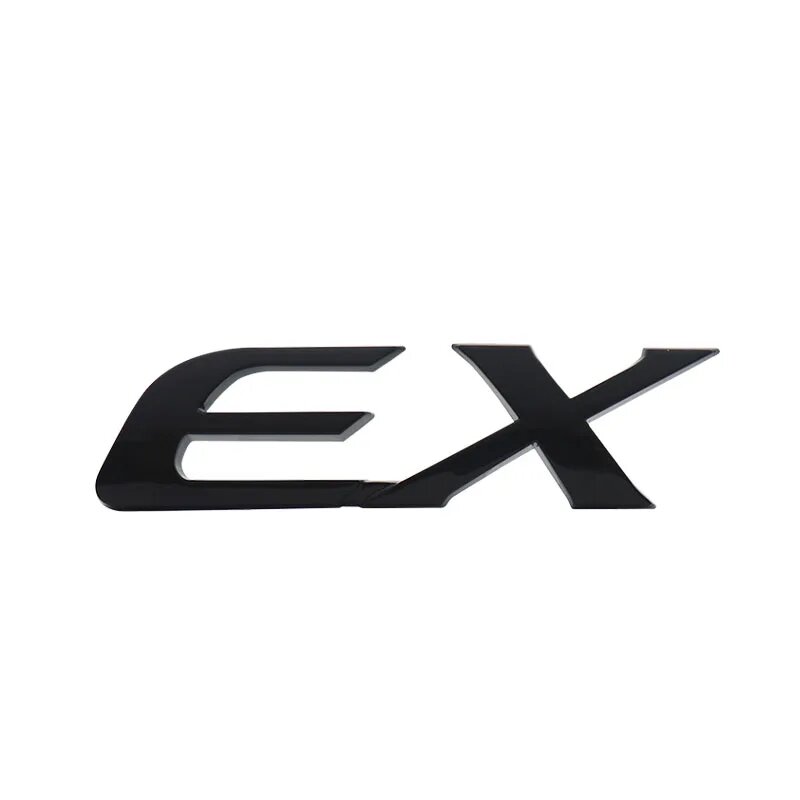3D эмблема EX черного цвета для внедорожника