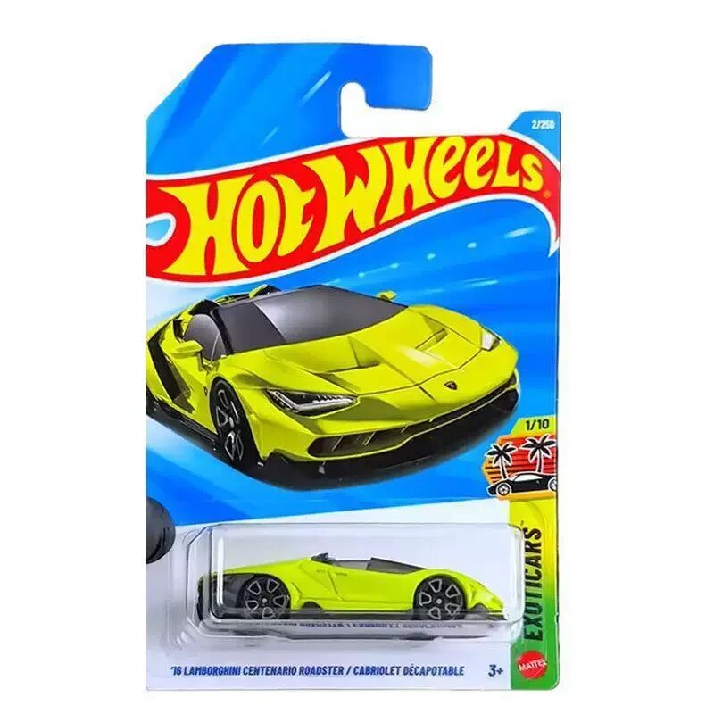 Hot Wheels Lamborghini Centenario, изумрудный, 1/64