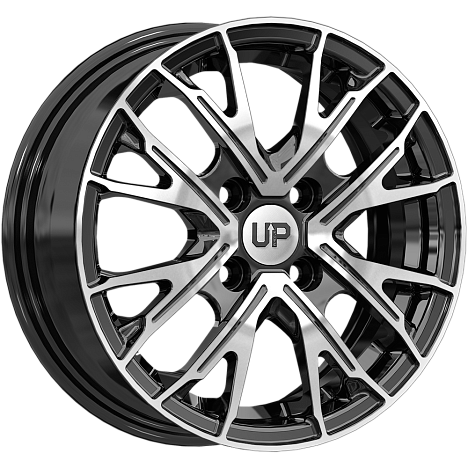 Диск колёсный литой Wheels UP Up127 14 дюймов 5.5J 4×114.3 вылет 38 dia 67.1