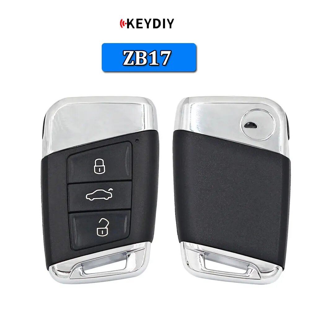 KEYDIY ZB17 Универсальный KD Smart Key 3 кнопки ZB Series Keyless Go Автомобильный брелок с дистанционным управлением для KD-X2 KD MAX Key Programmer