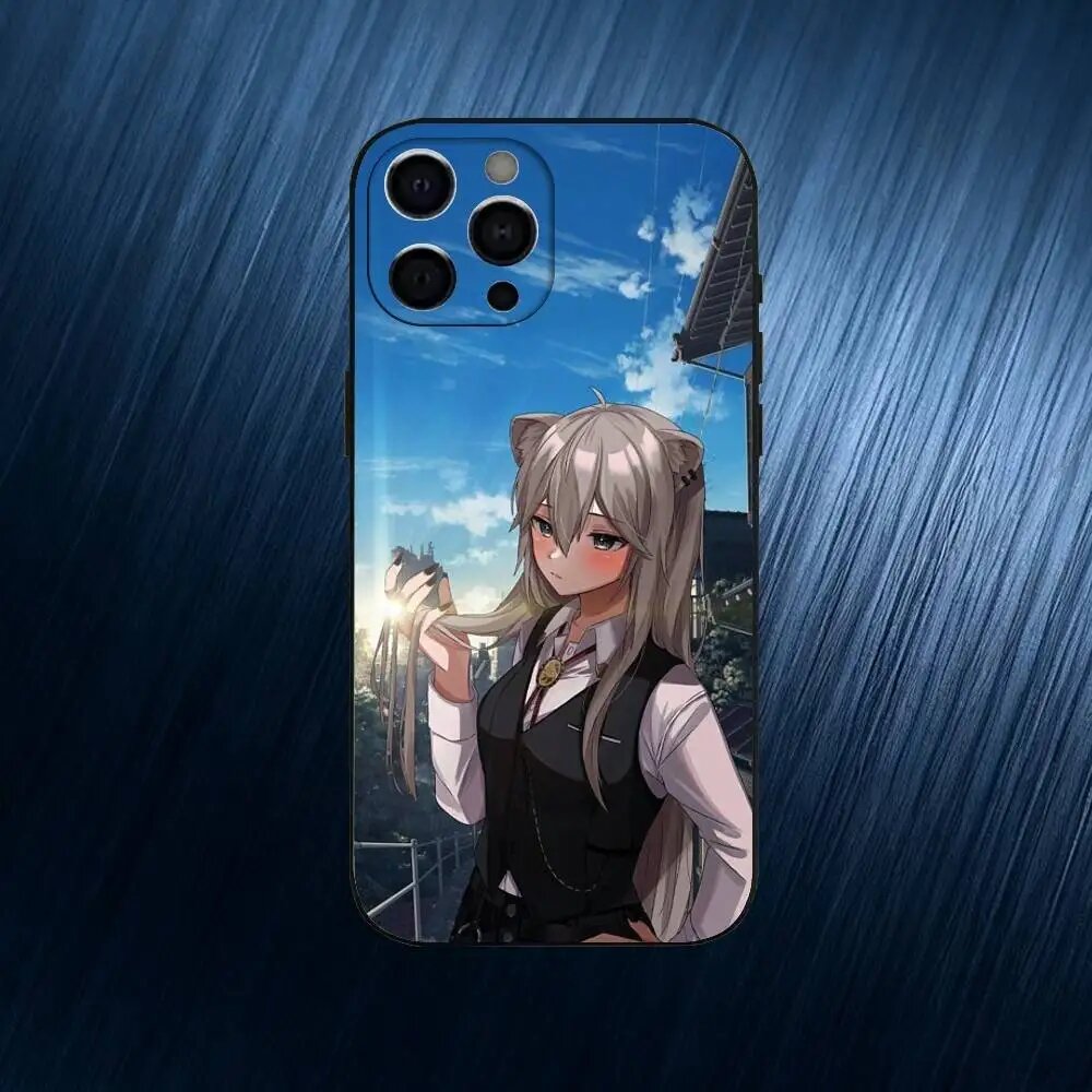 Чехол для iPhone с Botan S-Shishiro, черный, силикон