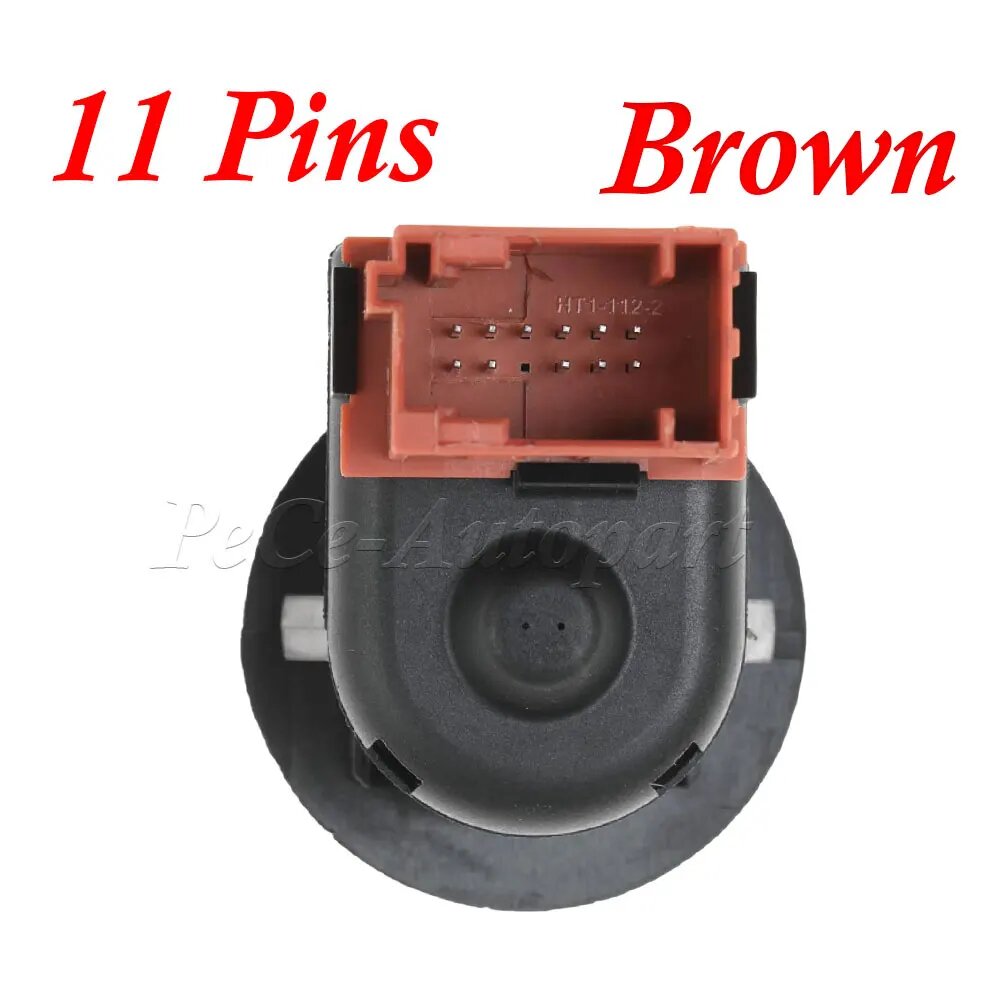Кнопка регулировки зеркал Brown, 11 Pins
