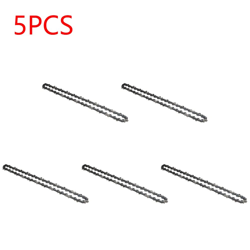 Цепь бензопилы 12 дюймов 3/8" 45 звеньев, 5PCs