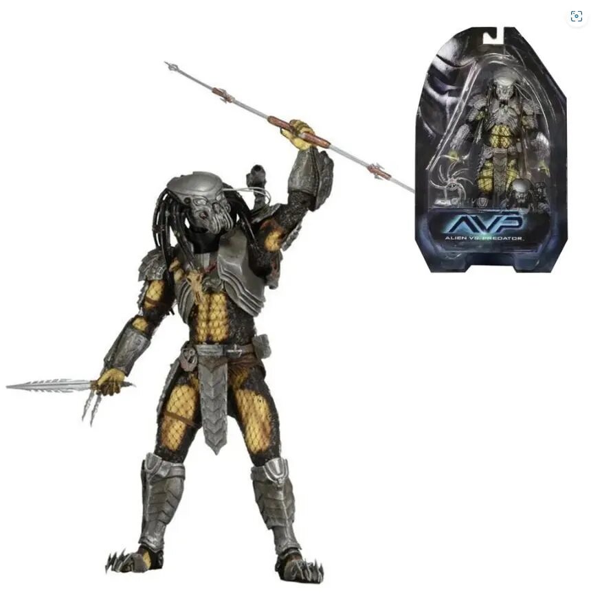 Фигурка AVP Predator Alien vs Predator Predator Scar Action Figure Toy