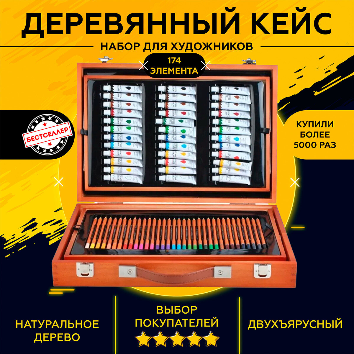 Набор вечных карандашей, Карандаши цветные с ластиком для рисования, Пиши стирай, разноцветные грифели
