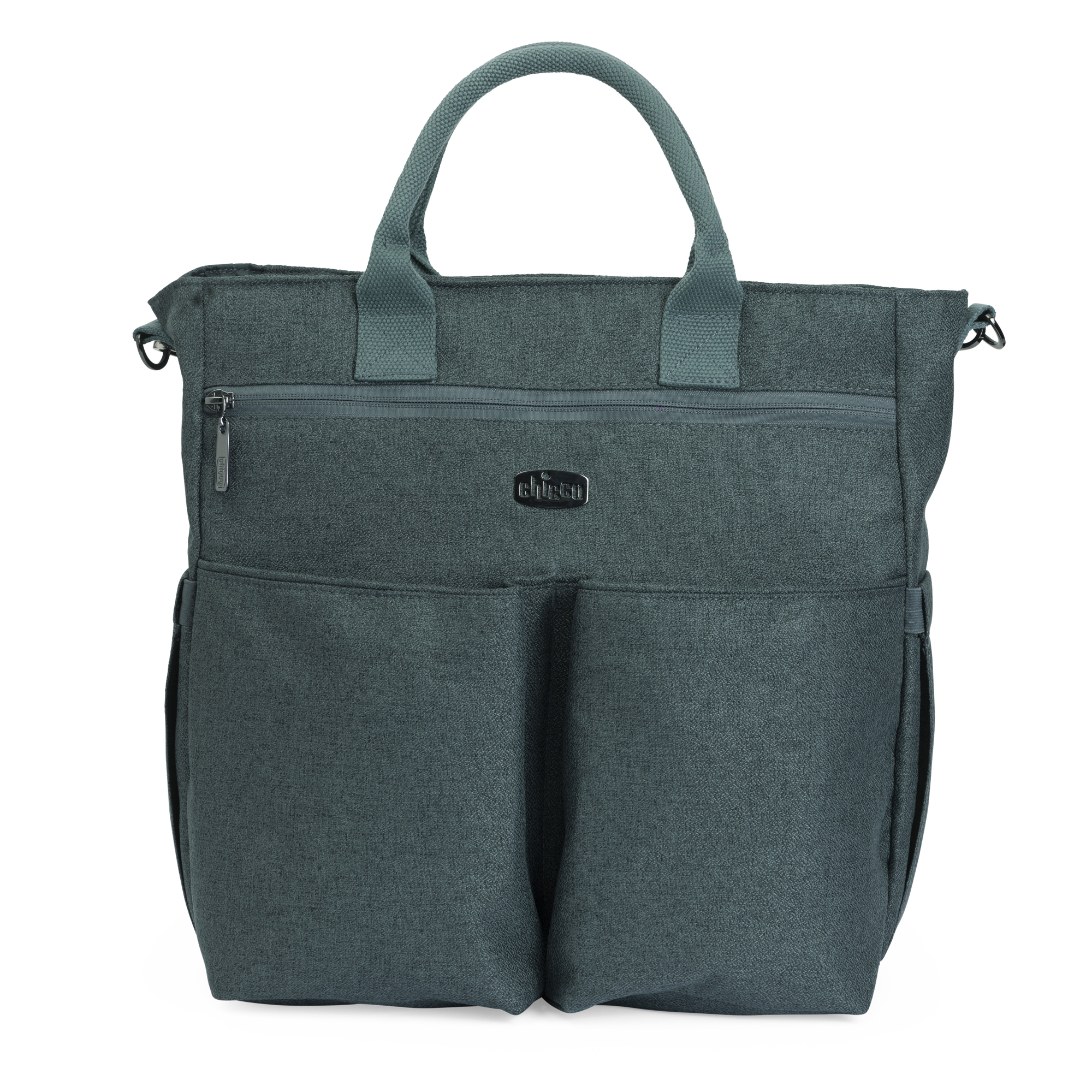 Сумка для коляски Chicco Fir Tree зеленая, с пеленальным ковриком