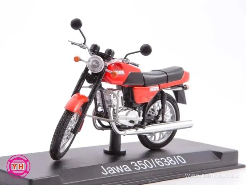 Модель коллекционная Jawa/ЯВА 350/638-0-00. Наши мотоциклы №2. 1:24.