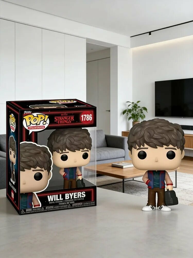 Фигурка POP stranger things Will Byers , Очень странные дела, Персонаж из сериала Очень странные дела Уилл (10см)/новогодние подарки