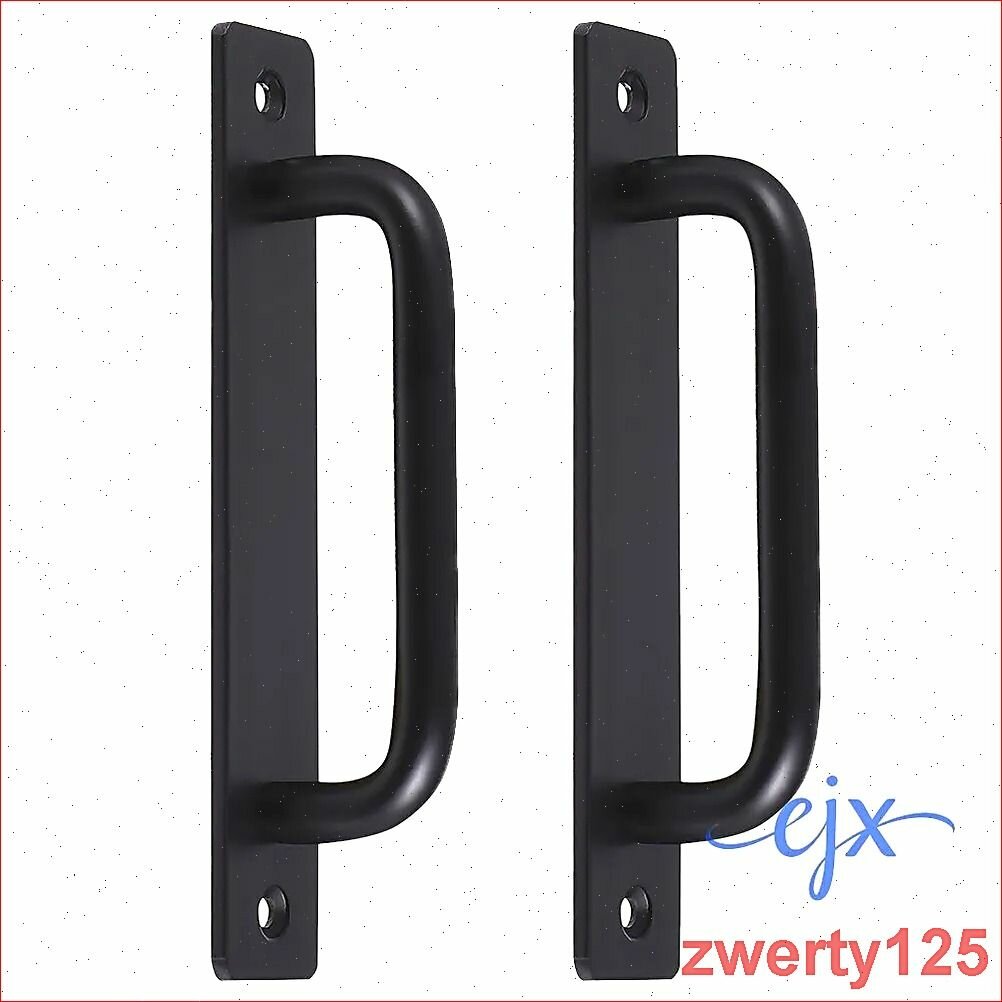 Алюминиевые ручки для ворот черные прочные