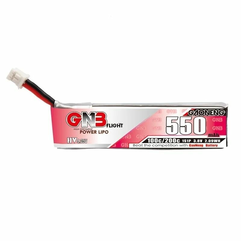 Аккумулятор 1-10PCS 550mAh 1S 100C/200C HV Lipo Battery With PH2.0 Plug