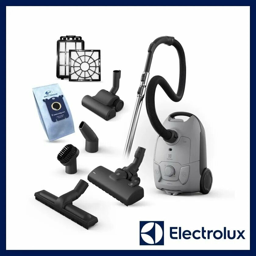 Electrolux Напольный пылесос EB51A4UG, серый