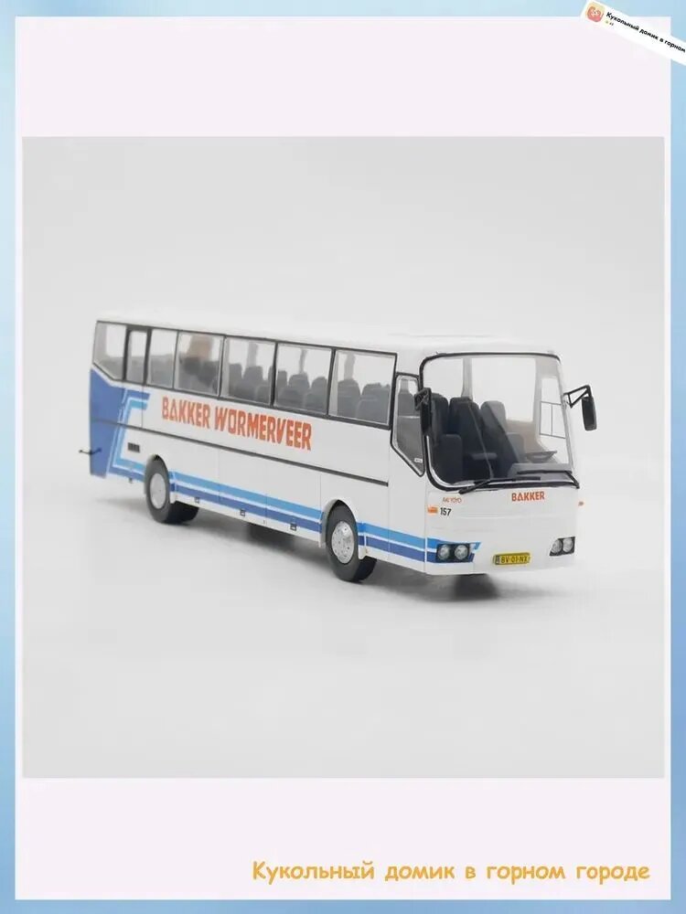 Ixo 1:43 Bova Futura автобуса Модель автобуса из ABS пластика и металлического сплава