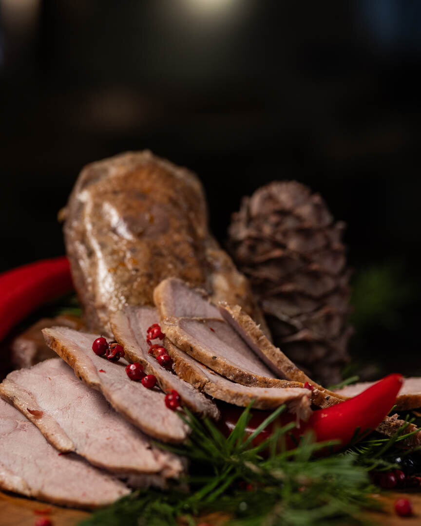 Утиная грудка запеченная 100г, Гастроном "Экспедиция", приготовлено вручную, 100% натурально