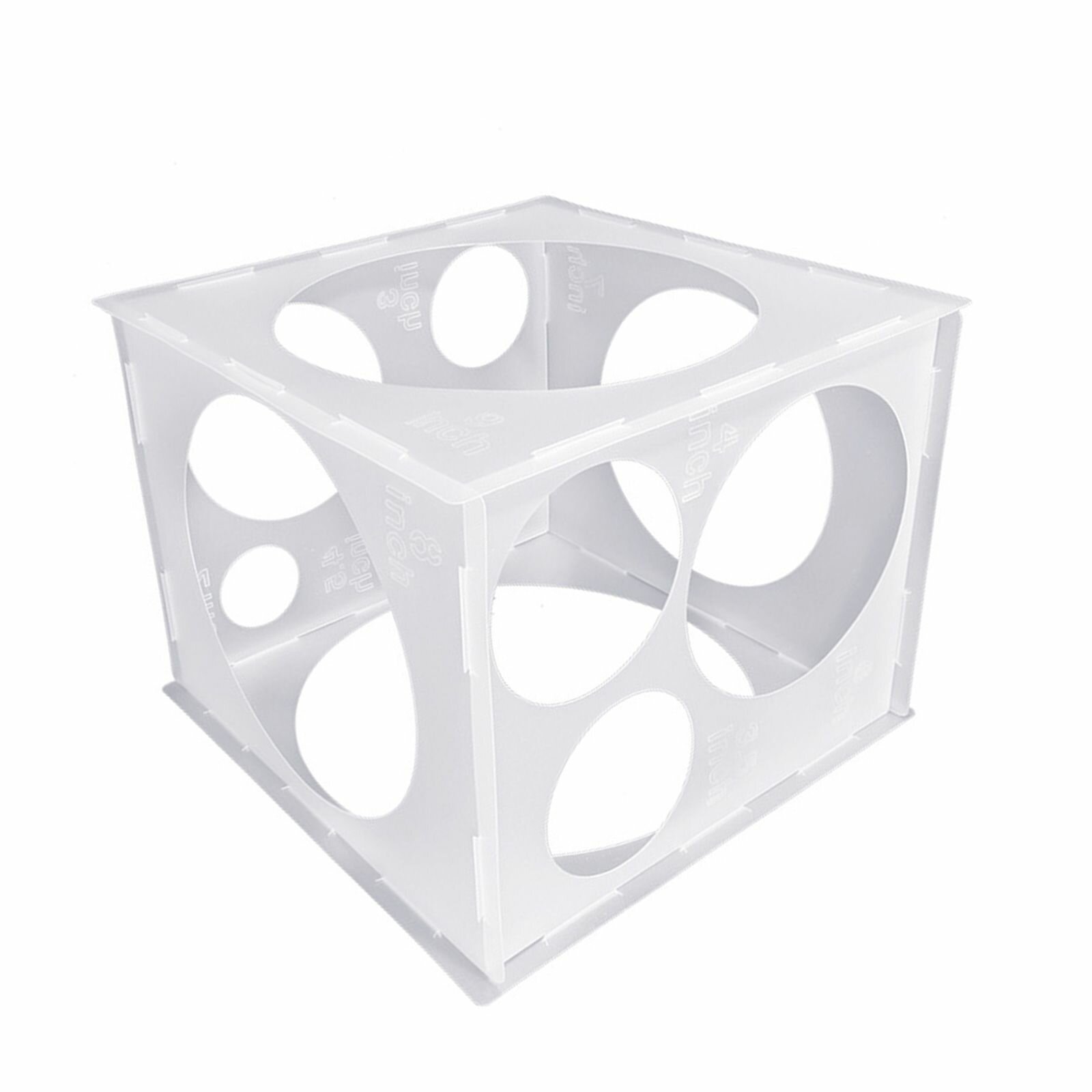 Складная пластиковая коробка для измерения шаров с 11 отверстиями размеры от 2 до 10 дюймов