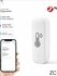 Zigbee Smart Home Temperature and Humidity Sensor Works with Alexa, Home Assista...