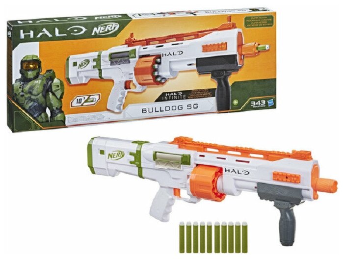 Бластер со стрелами NERF HALO BULLDOG SG Нёрф Хало Бульдог SG" / E9271EU4