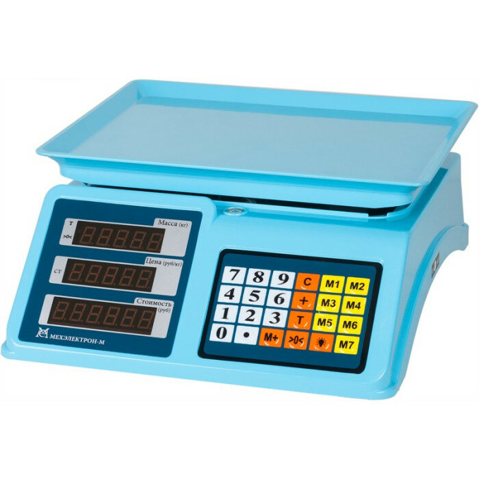 Весы торговые мехэлектрон-м ВР4900-30-2Д-ДБ 14 (LED)