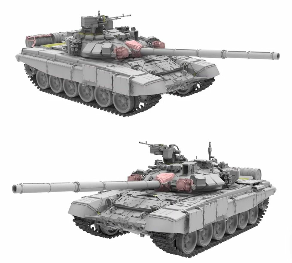 VESPID VS720025 1/72 русский T-90 Комплект моделей российских танков MBT