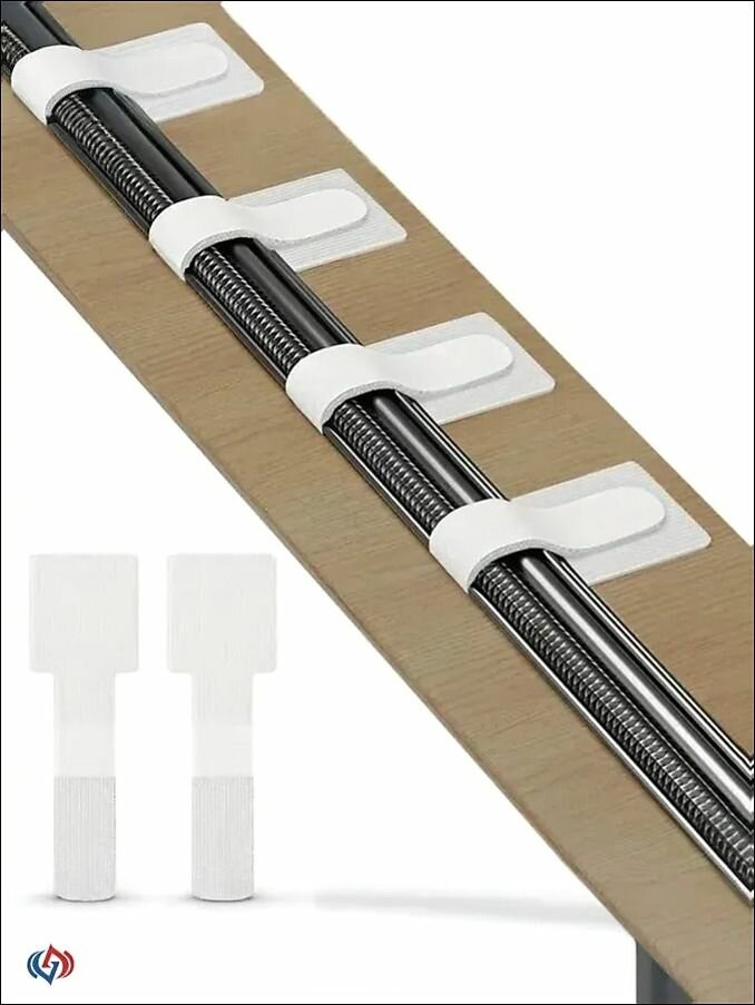 Органайзер для компьютерного стола, липучка используется для проводов, многоразовый, подходит для управления проводами на рабочем столе, аксессуары для бытовой техники