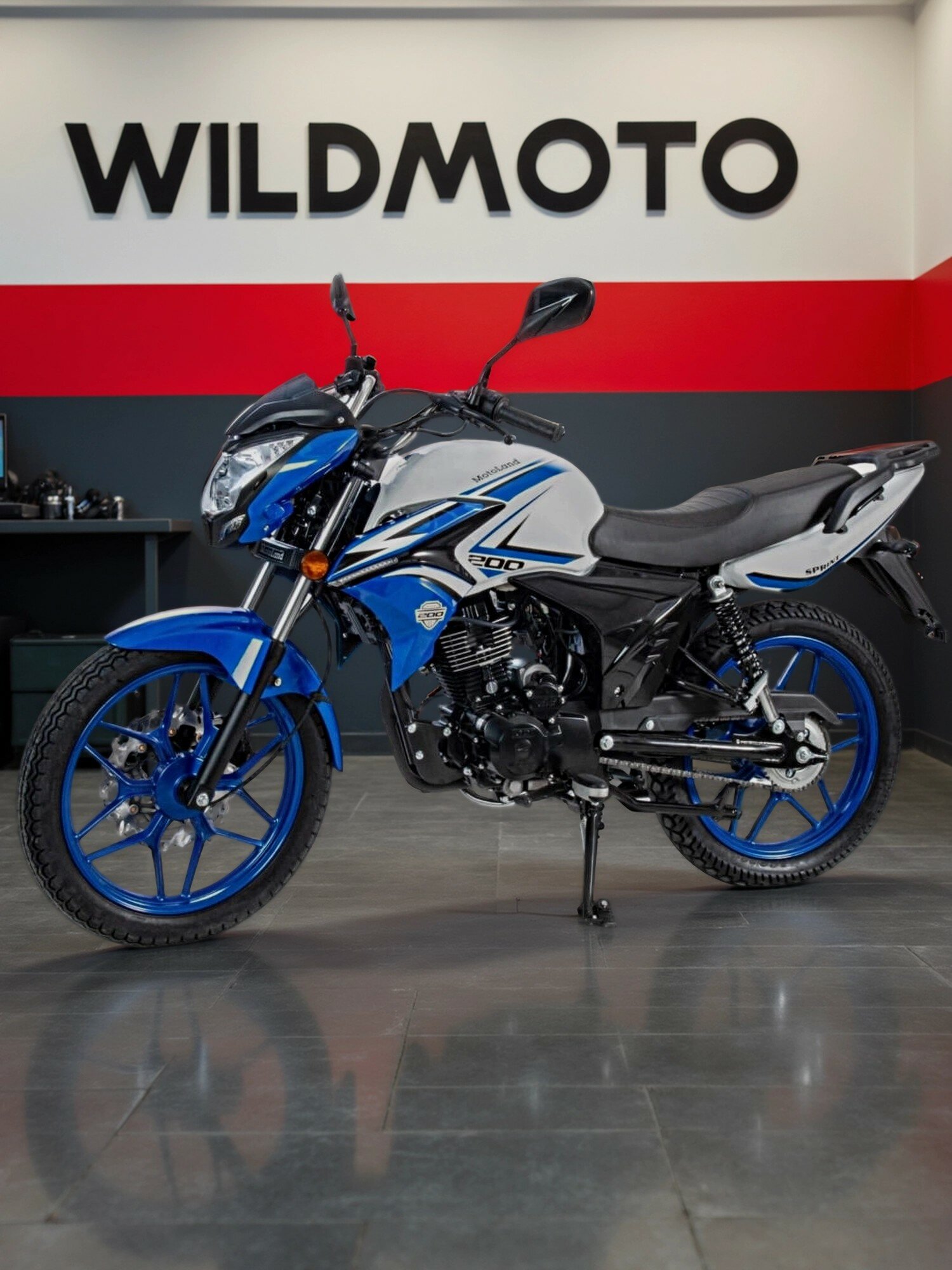 Мотоцикл дорожный, Motoland SPRINT 200, с балансировочным валом, ❗ПТС❗