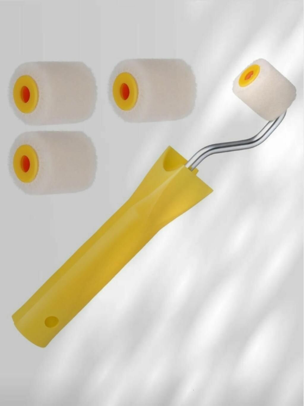 Компактные шерстяные валики для покраски, 5 шт.