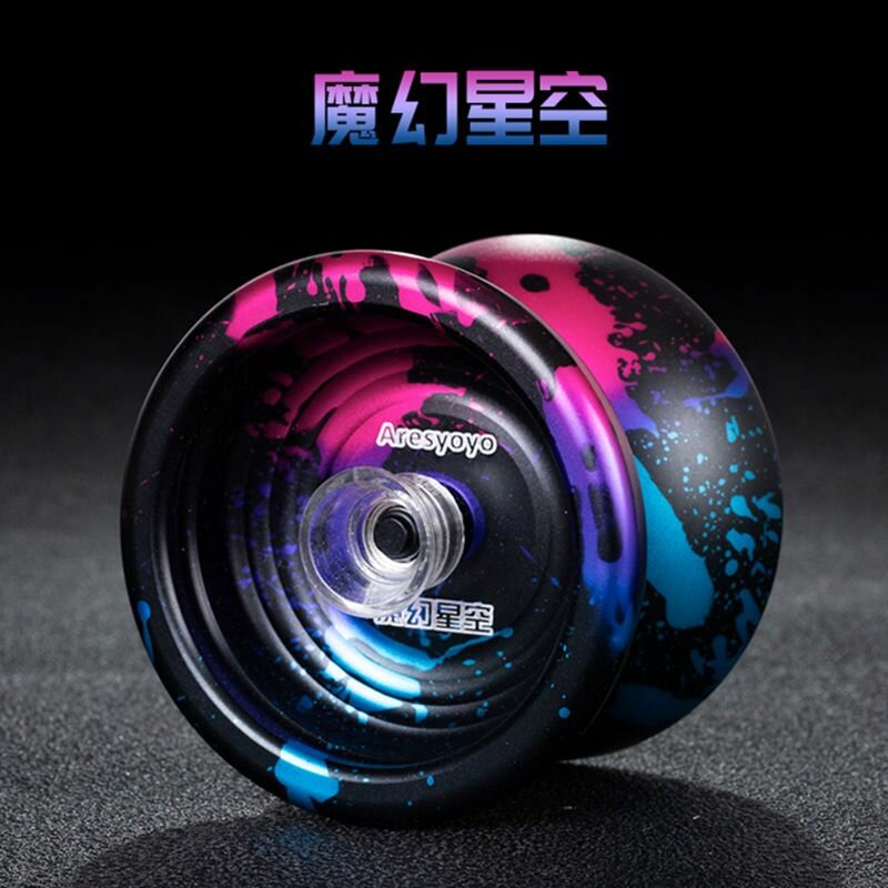 Высококлассное йо-йо для соревнований, профессиональное металлическое йо-йо для трюков, йо-йо с длительным временем вращения, детская игрушка.