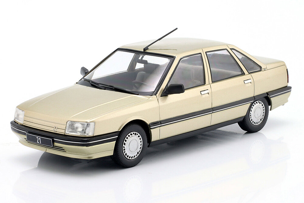 Модель коллекционная WHITEBOX Renault 21 1986 beige