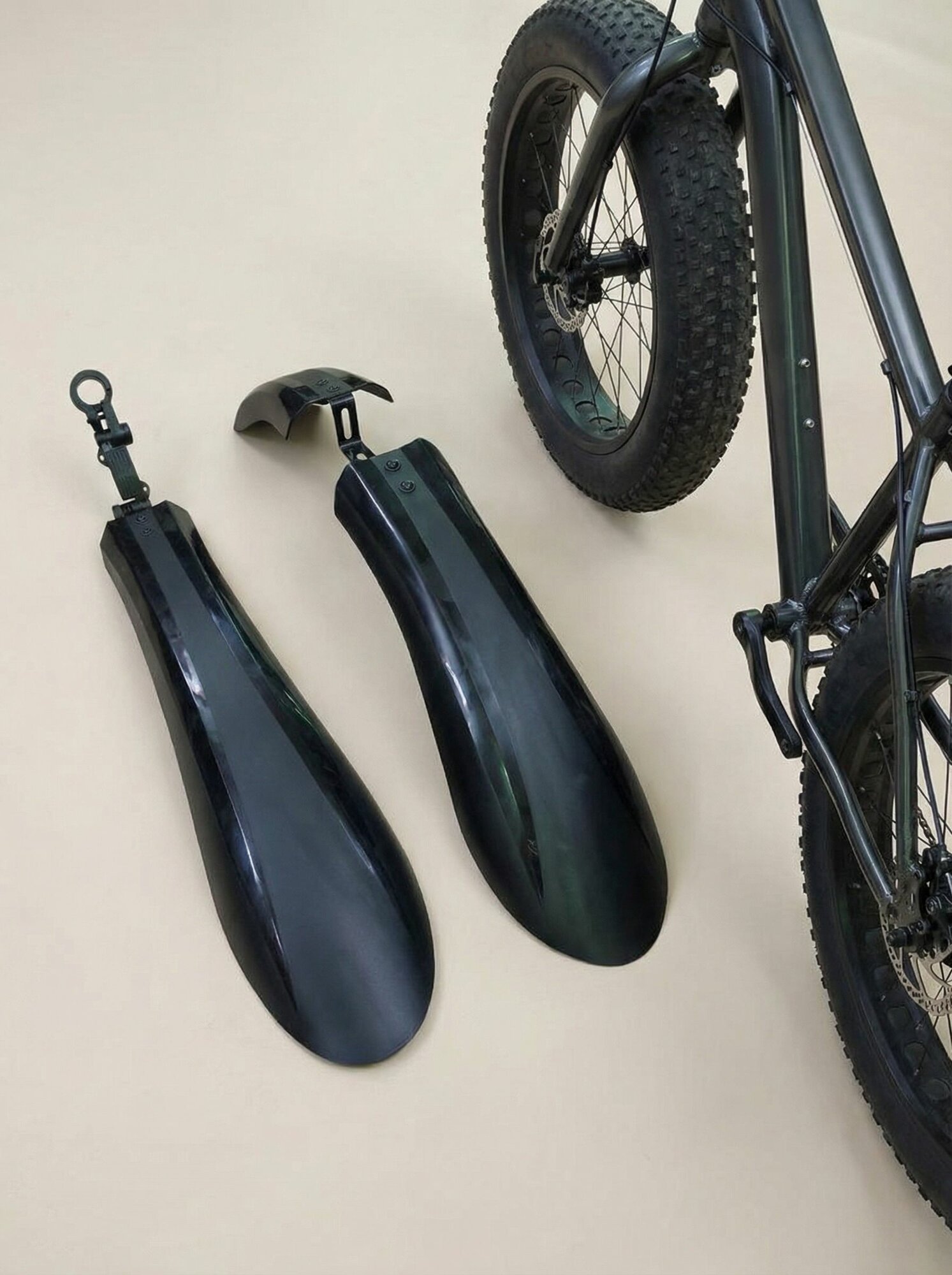 Крылья велосипедные на ФэтБайк 26"(4.0 Tyre)