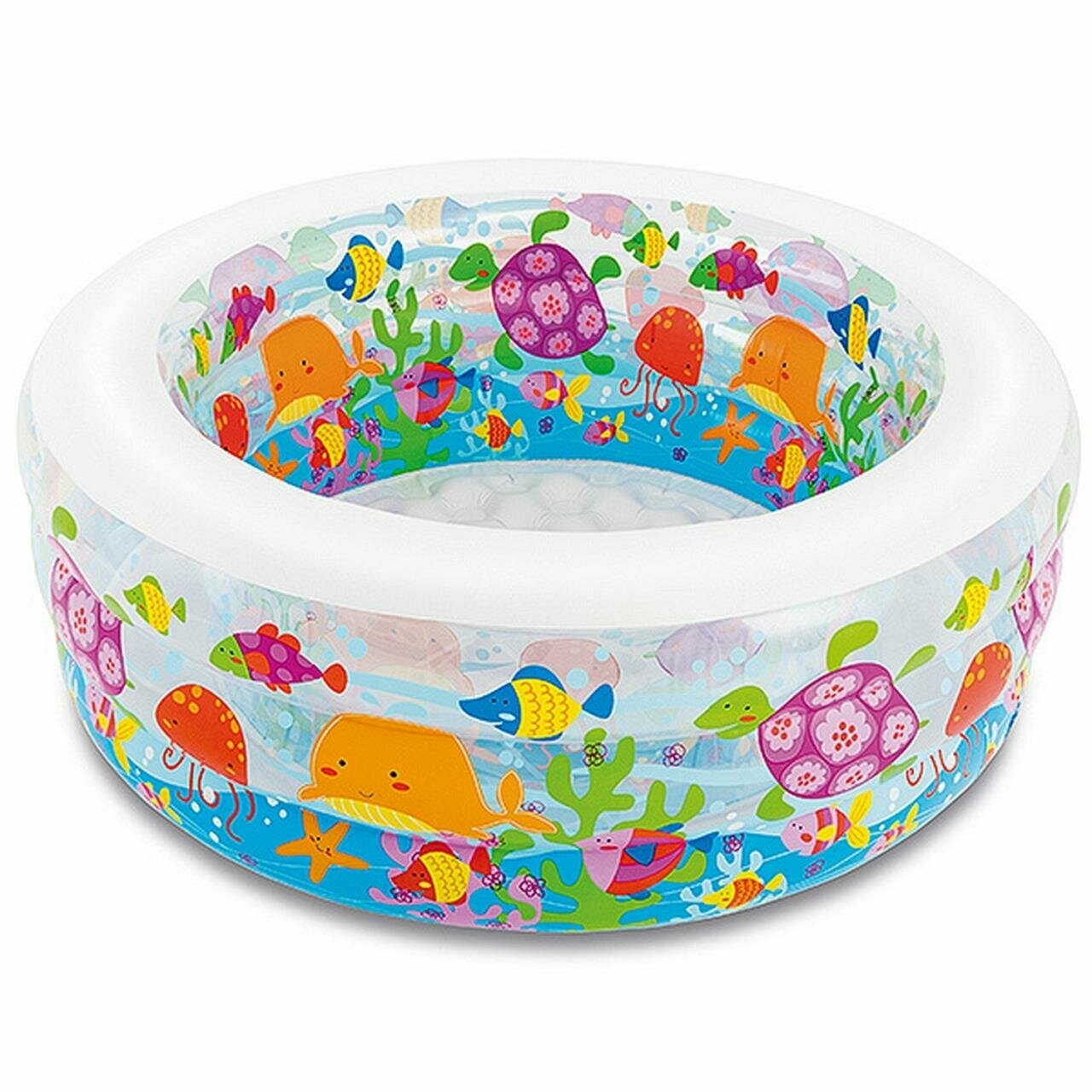 Бассейн Intex "HAPPY OTTER", надувной, мягкий пол, 152х56 см, от 6 лет