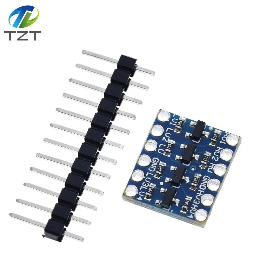 DIYTZT 4-канальный преобразователь логического уровня IIC I2C 5В-3,3В для Arduino 5PCS