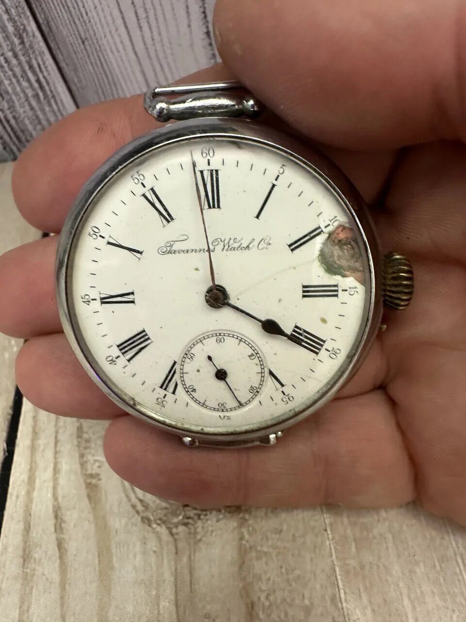 Часы наручные Tavannes watch Co. Швейцария винтажные в работу