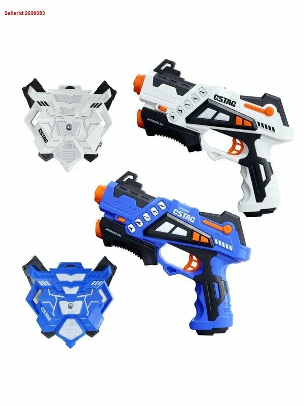 Тир игрушечный лазерный, Игровой набор Лазертаг (Laser Tag)