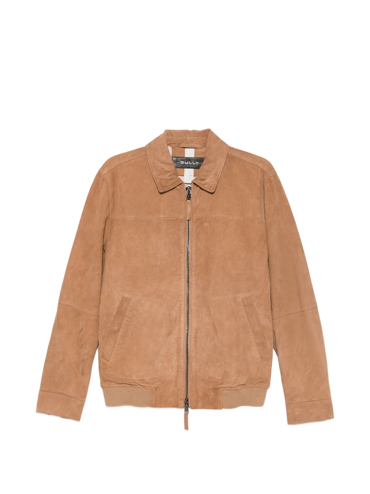 Куртка  Zip-up suede jacket