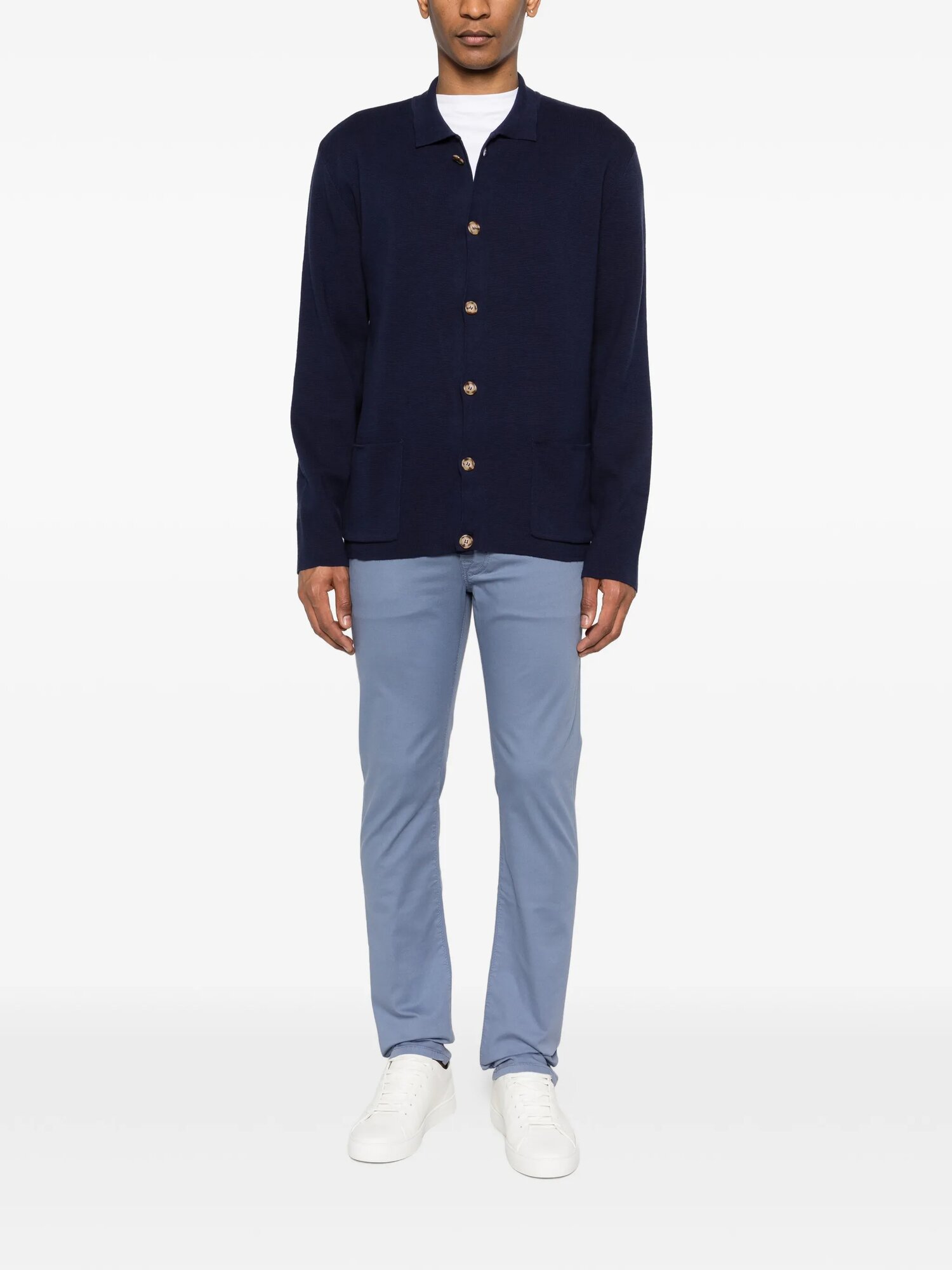 Джинсы Jacob Cohen Bard five-pocket jeans, размер S, синий — фото 1